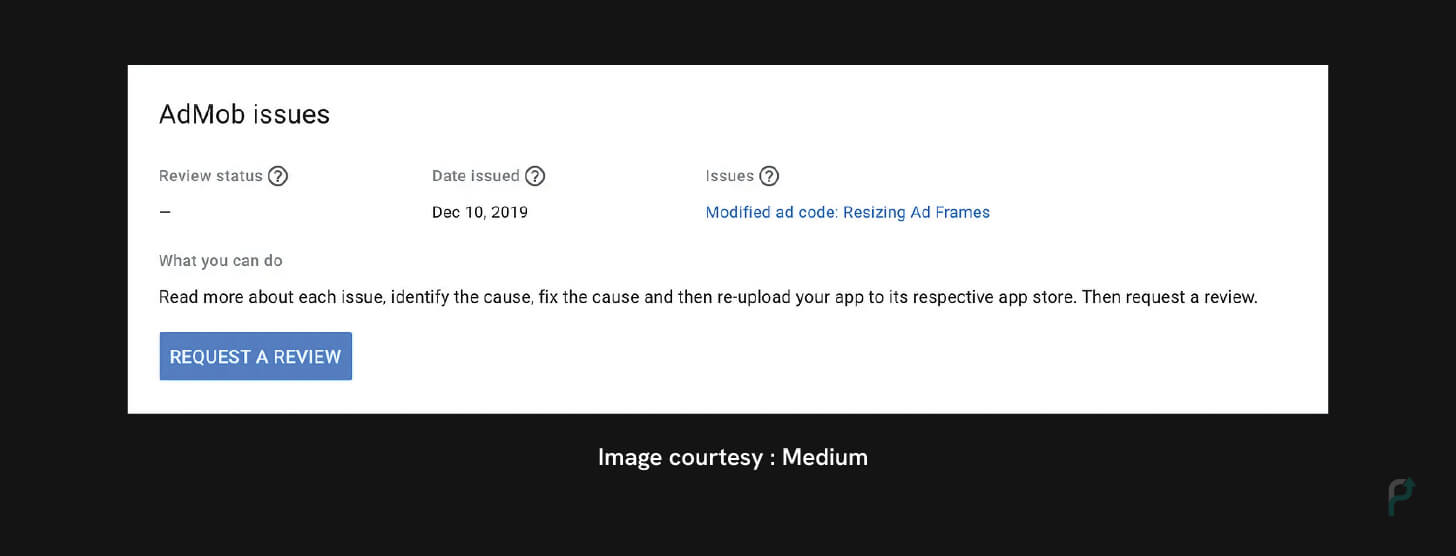 Admob Modified Ad Code Behavior Resizing Ad Frames
